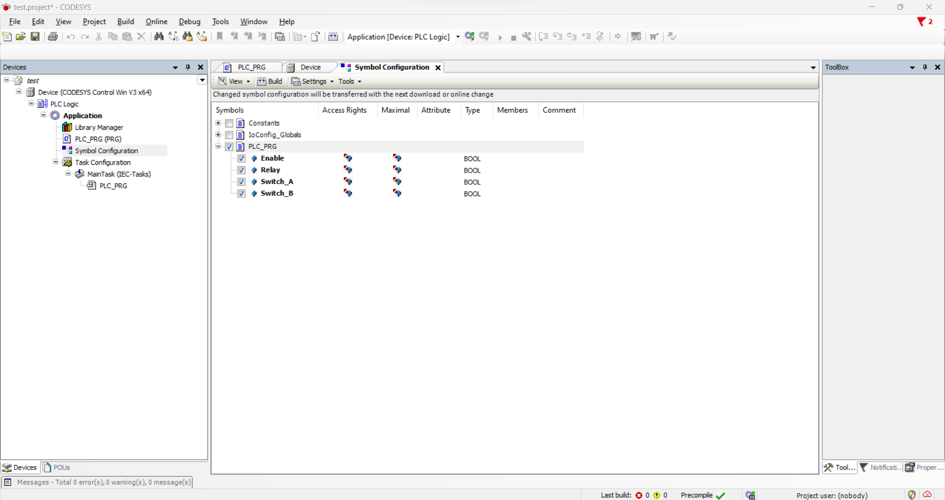 CODESYS Forge - CODESYS Forge / Talk / Engineering 🇬🇧: Operation: CmpID = 0x00000019, ID = 0x1 ...